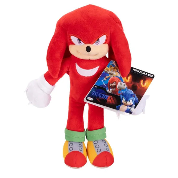 Jakks - Sonic 3 Movie Basic Plush, Knuckles | MacroBaby