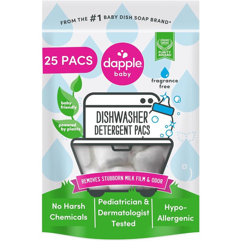 Dapple - Baby Dishwasher Pacs 25 Ct