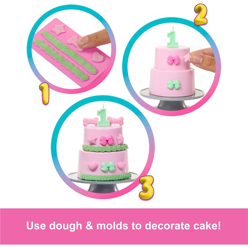 Mattel - Barbie Party Unboxed Doll & Accessories, Pink