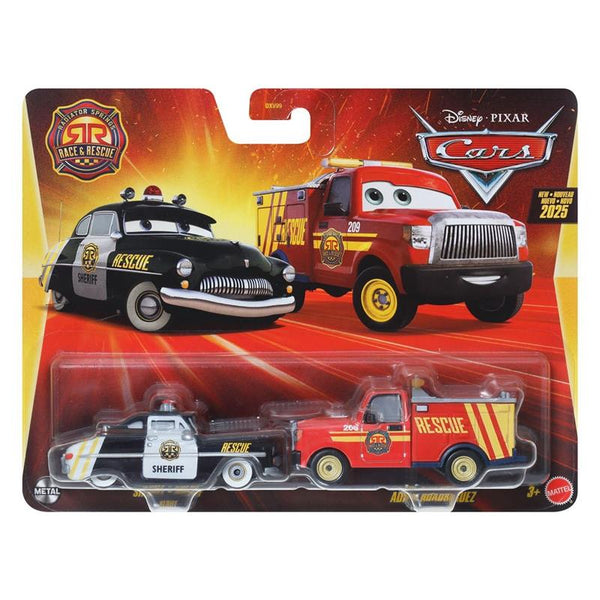 Mattel - Cars Character Sheriff + Adam Rodriguez | MacroBaby