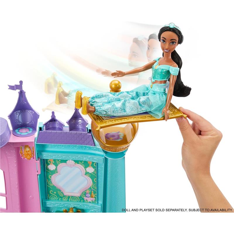 Mattel - Disney Princess Toys, Ultimate Castle 4 Ft Tall with Lights