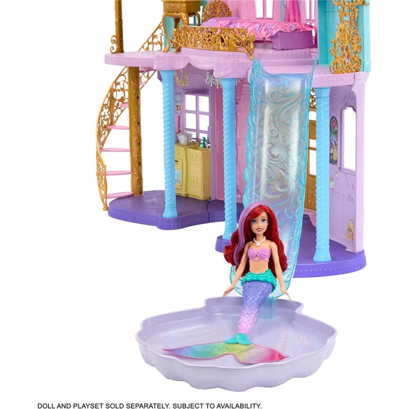 Mattel - Disney Princess Toys, Ultimate Castle 4 Ft Tall with Lights
