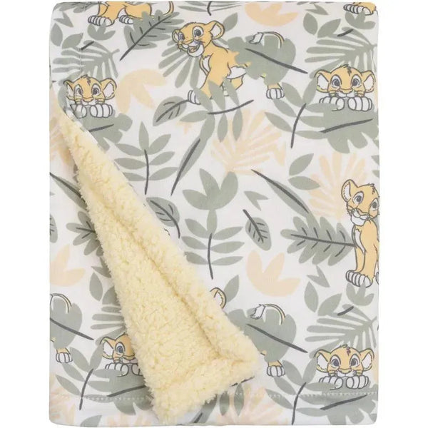 Nojo - Cobertor super macio para bebê Disney Lion King Simba com costas ...