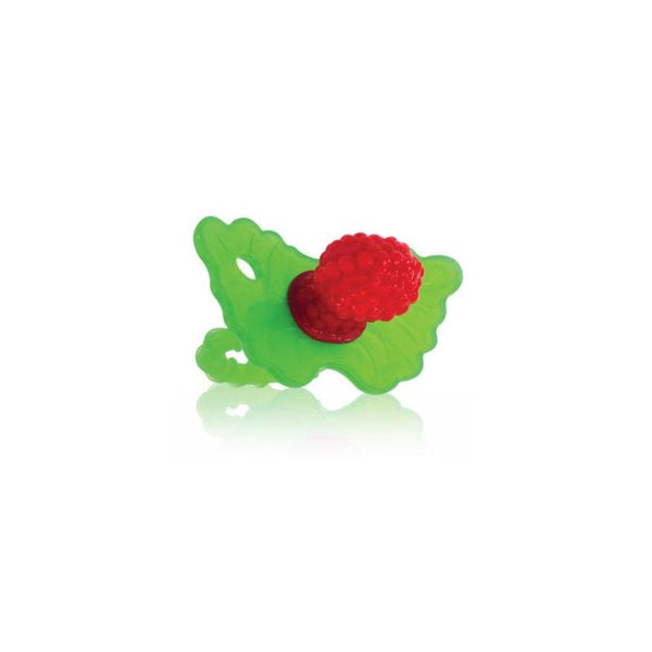 Razbaby - Razberry Teether, Red/Green | MacroBaby
