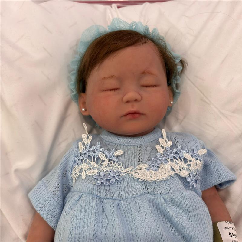 Reborn Baby Doll - Full Silicone Body, Pandora Girl