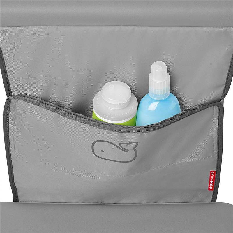 Skip Hop Baby Bath Moby All-In-One Elbow Saver & Kneeler, Grey