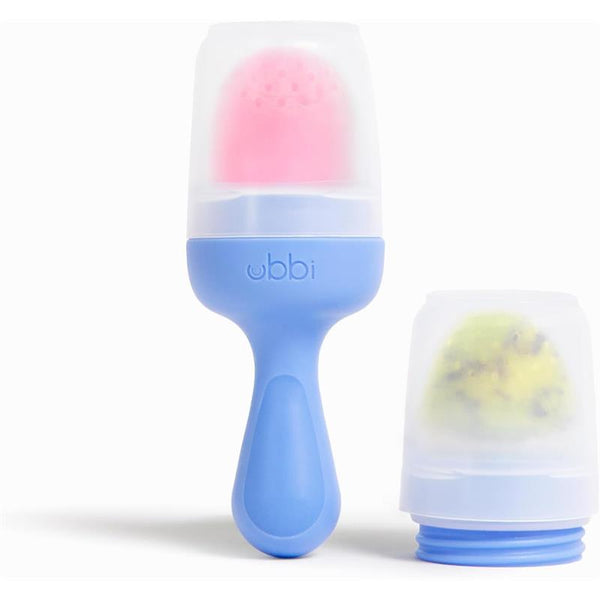 Ubbi - Smoothie Blue Baby Food Feeder Set | MacroBaby